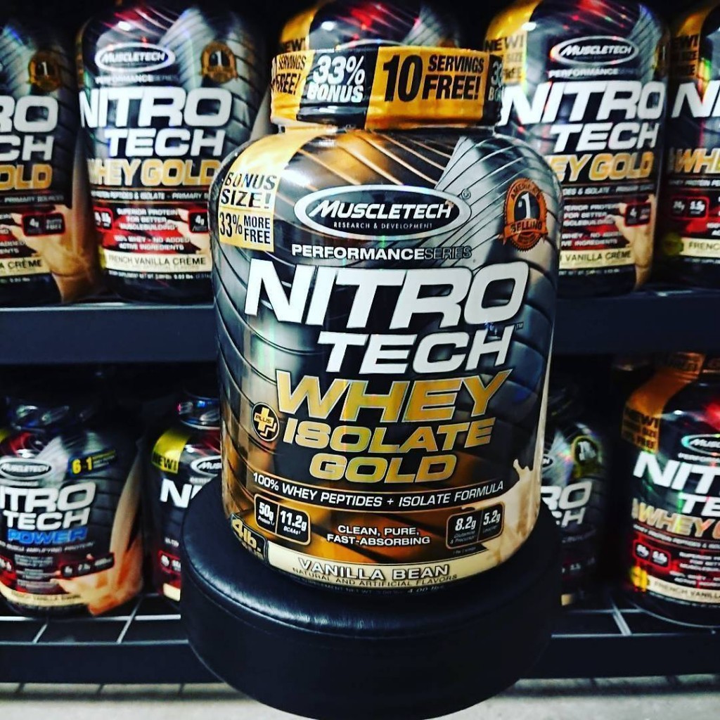 Nitro-Tech Whey Plus Isolate Gold (2lbs)